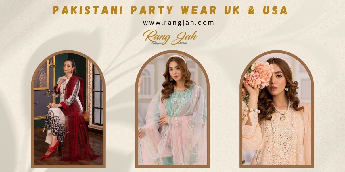 Rang Jah's Beautiful Pakistani Party Dresses: Perfect for Every ...