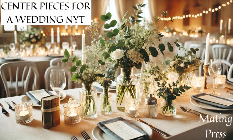 Elegant Ideas for Center Pieces for a Wedding NYT: A Modern Take on ...