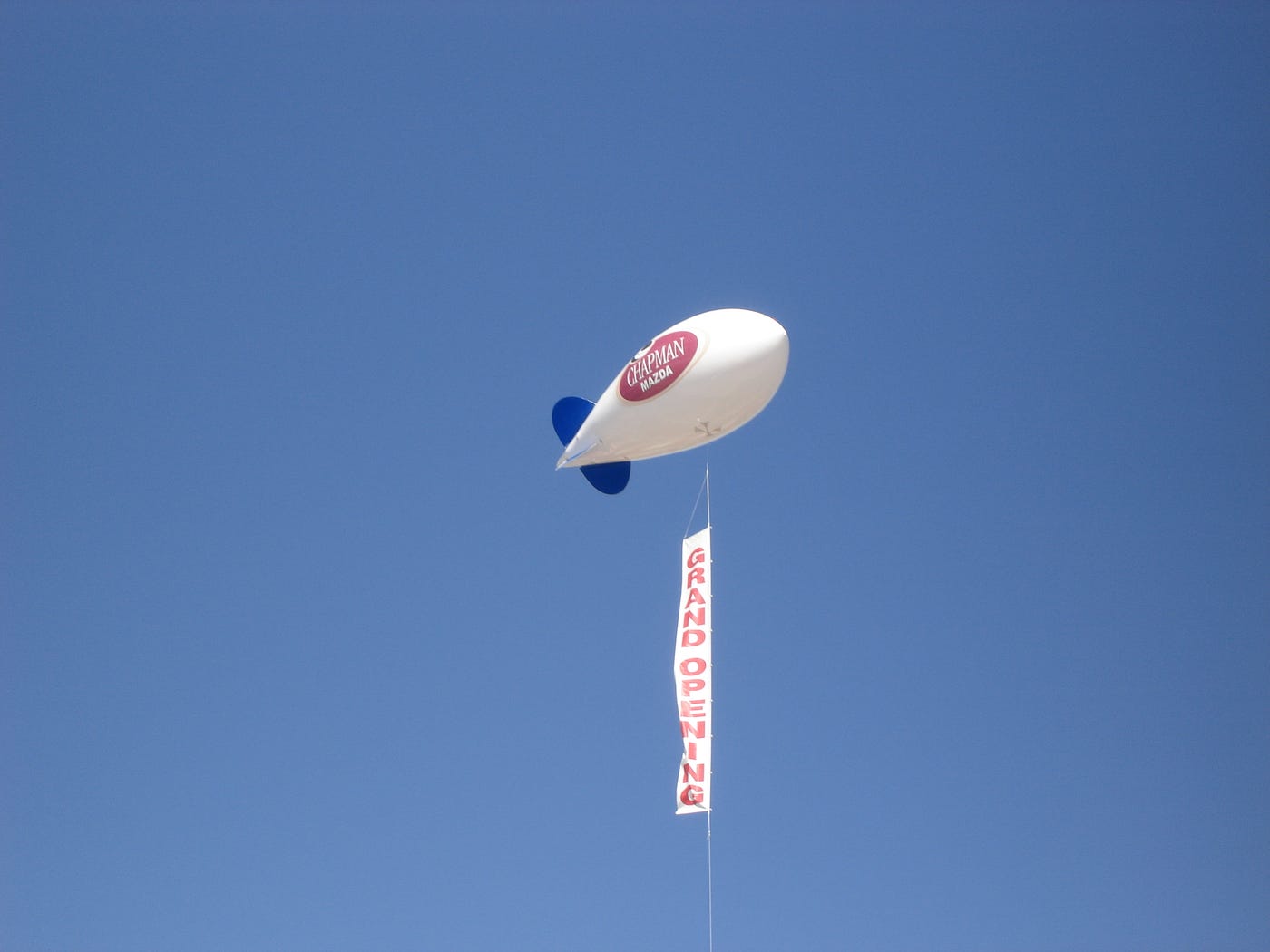 Small Blimp Advertising: A Unique Way to Stand Out - Mating Press
