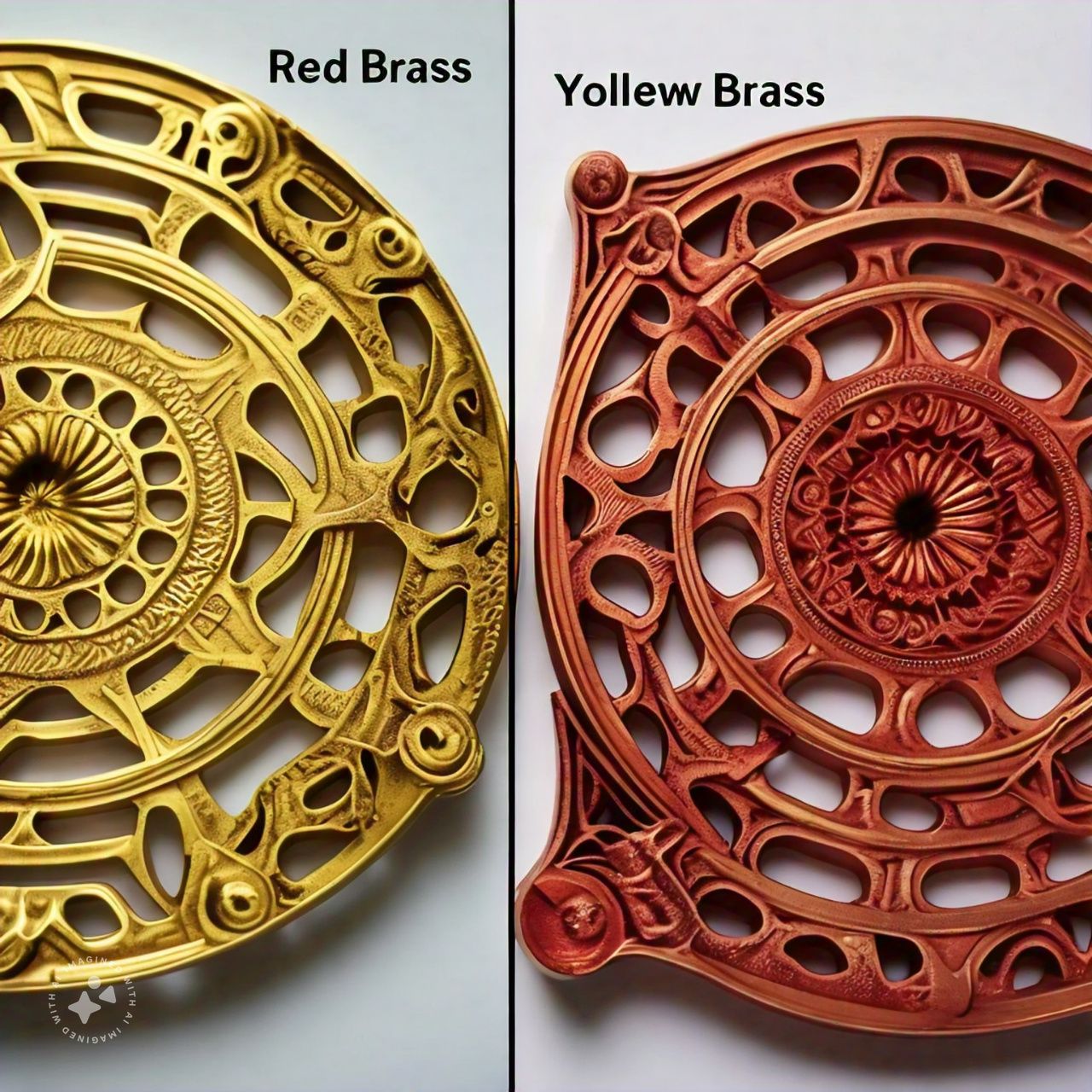 Red Brass Vs Yellow Brass - Mating Press