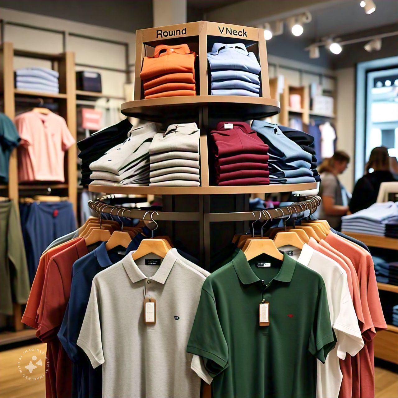 How to choose the right T-shirt collar? Round neck vs V neck vs Polo ...